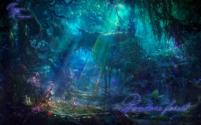 Second Life Marketplace - New! Backdrop -Pandora Forest~