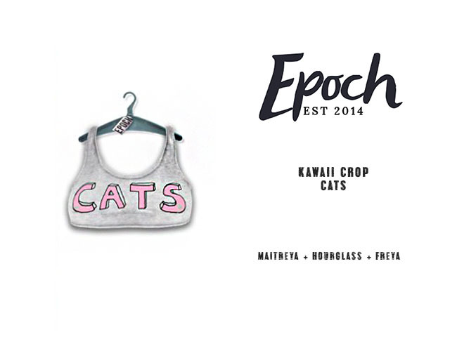 Second Life Marketplace - .EPOCH. kawaii crop. cat.