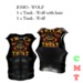 Second Life Marketplace - MERC - TANK X2 - TRICK OR TREAT - JOMO WOLF MALE