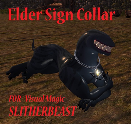 Second Life Marketplace - Elder Sign Collar (for Slitherbeast)