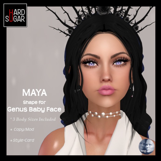 Second Life Marketplace - [HARD SUGAR] Maya Female Shape for Genus Baby ...