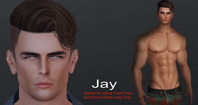 Second Life Marketplace - JAY - MALE - SKIN - TONE 7 AND 9