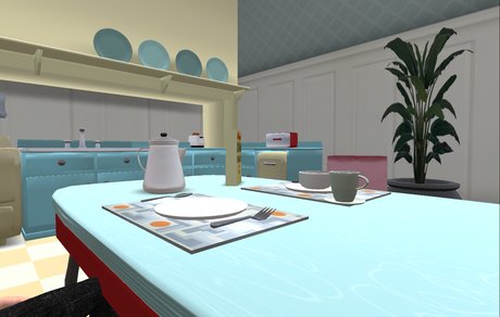 Second Life Marketplace - *~Fancy That~* Vintage Kitchen Set