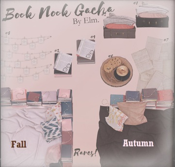 Second Life Marketplace - #1 Elm. "Book Nook Gacha" Fall Suitcase