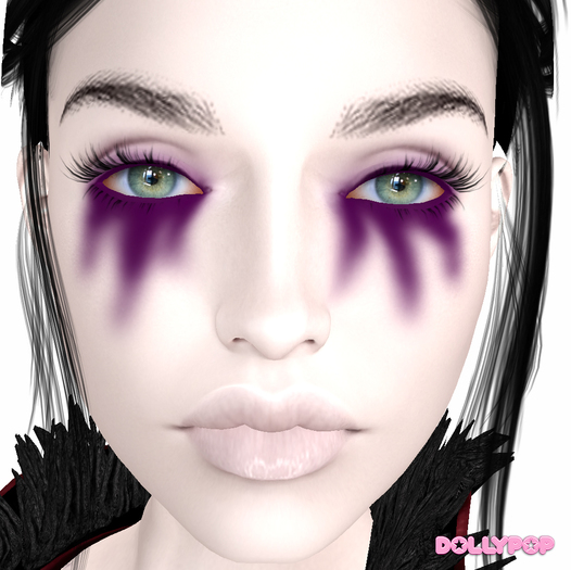 Second Life Marketplace - ~Dollypop~ Tintable Gothic Eye Makeup 3 ...