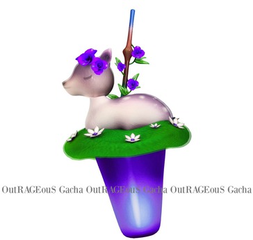 Second Life Marketplace - Fairy taste - Enchanted Rose Drink (violet)