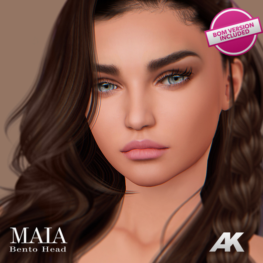 Second Life Marketplace - [AK Deluxe] - Maia Bento Head