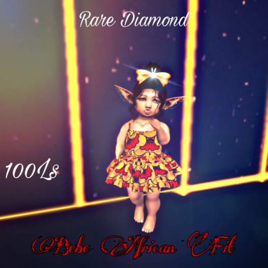 Second Life Marketplace - Rare Diamond - Bebe African Fit