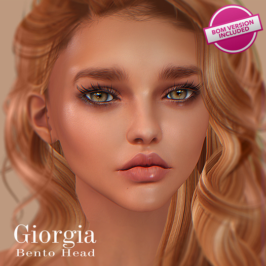 Second Life Marketplace - [AK Deluxe] - Giorgia Bento Head
