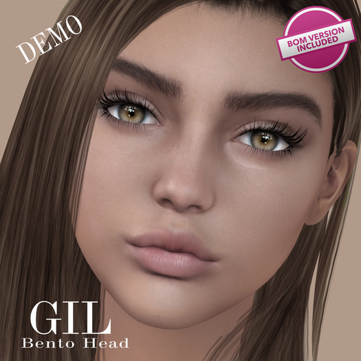 Second Life Marketplace - [AK Deluxe] - Gil Bento Head DEMO