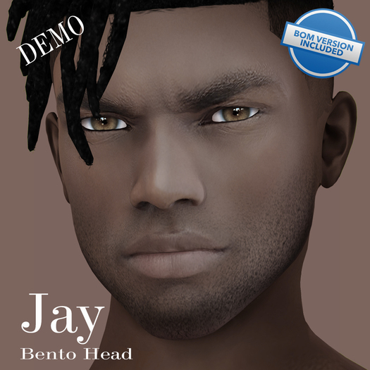 Second Life Marketplace - [AK Deluxe Men] - Jay Bento Head DEMO