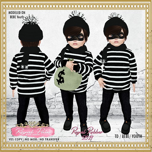Second Life Marketplace - *-* Royal Pain *-* Royal Robber 2019 costume ...