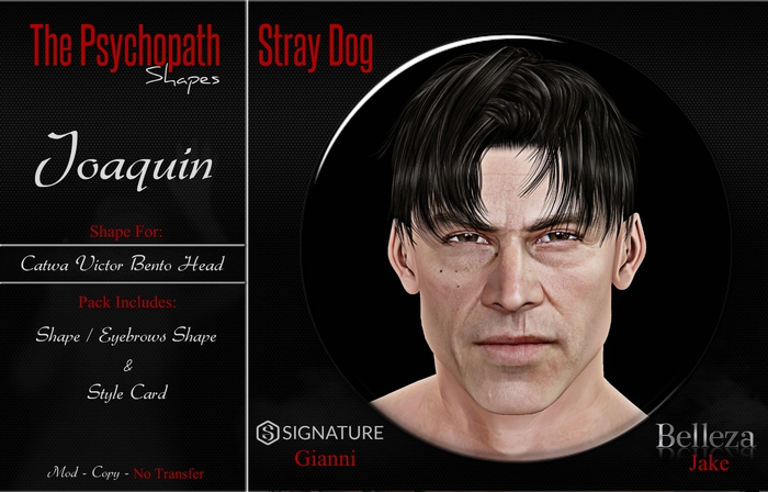 Second Life Marketplace - DEMO [ Joaquin Shape ] - For Catwa Victor ...