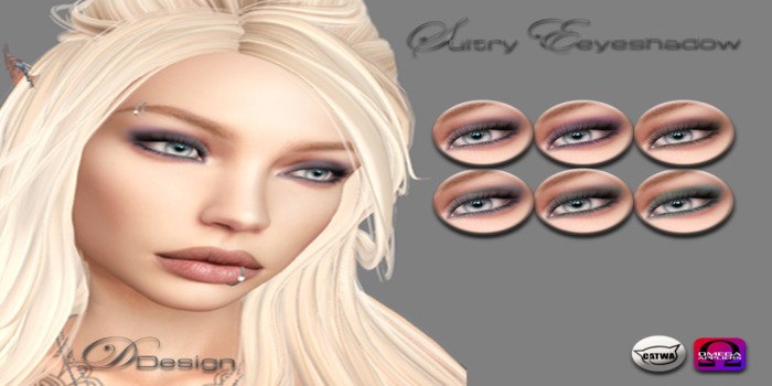 Second Life Marketplace Sultry Eyeshadow Demo Catwa And Omega Applier