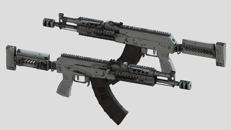 Second Life Marketplace - AK-2020 Scripted FP