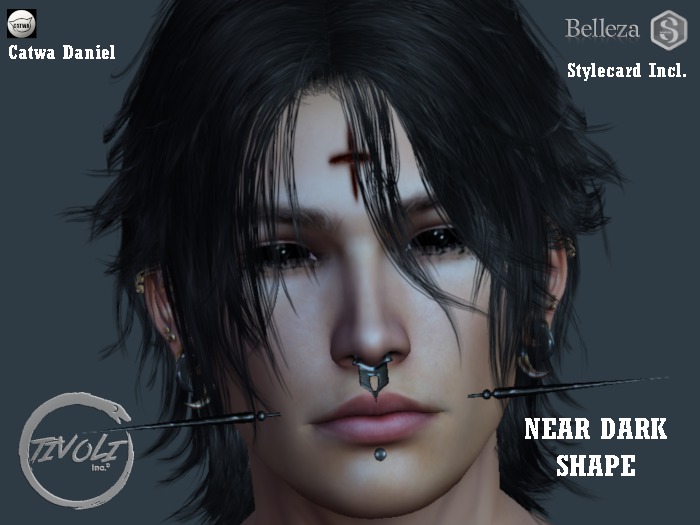 Second Life Marketplace - - Tivoli Inc - Catwa Daniel Head Shape Near ...