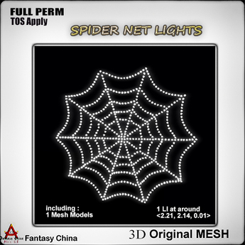 Second Life Marketplace - Full Perm Spider Net Lights
