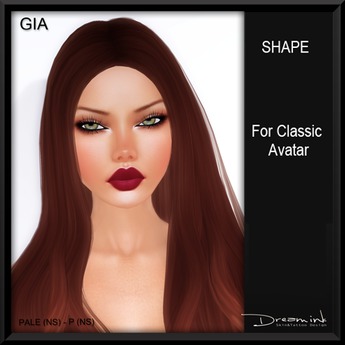 Second Life Marketplace - DREAM INK "Classic Skin GIA Shape"