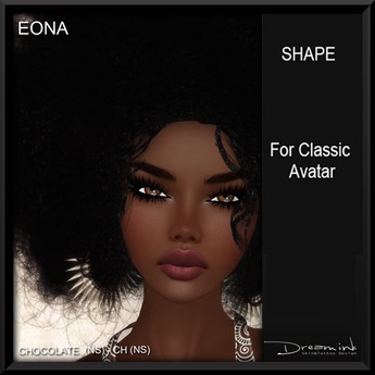Second Life Marketplace - DREAM INK "Classic Skin EONA Shape"