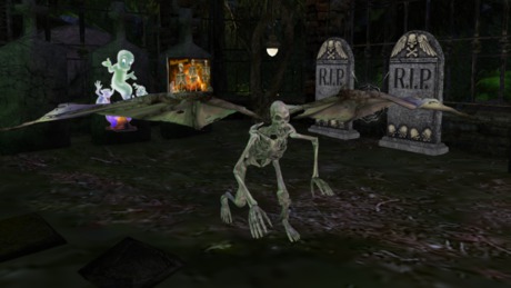 Second Life Marketplace - Animated Winged Skeleton