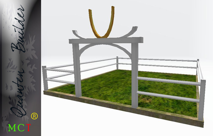 Second Life Marketplace - Horse Pen *White Aspen*