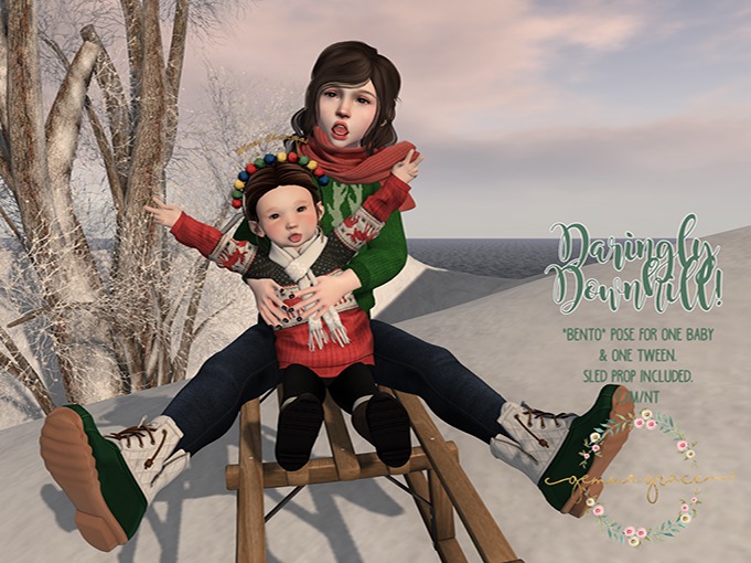 Second Life Marketplace - {gem.} - daringly downhill! (boxed - rez!)