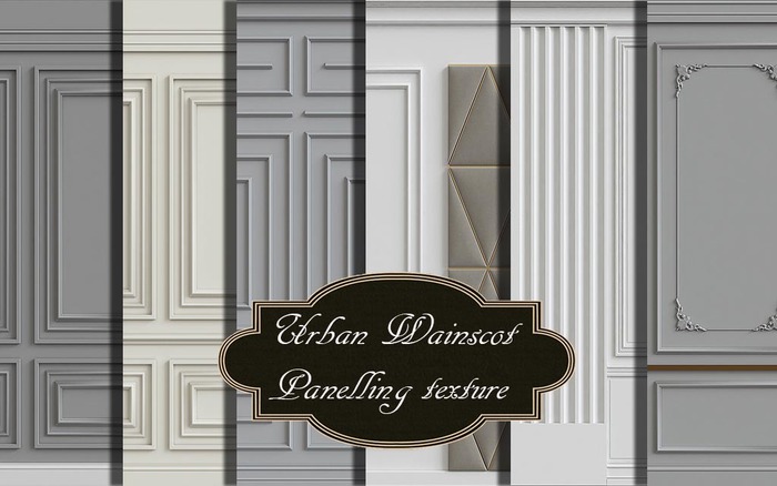 Second Life Marketplace - Wall Panelling (Hrizontal seamless)