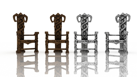 Second Life Marketplace - .::QUTWORLD Throne of Ragnar::.FP