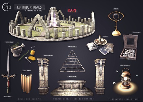 Second Life Marketplace - SPELL : Magical Lantern (TO WEAR)