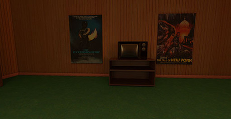 Second Life Marketplace - 80's Basement Bedroom Pack - Full Perm