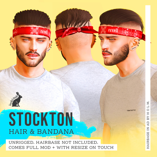 Second Life Marketplace - lock&tuft - stockton brown + red