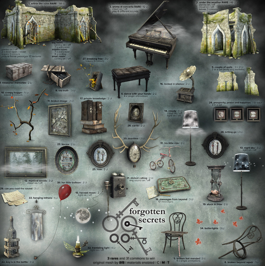 Second Life Marketplace - 26_8f8 - forgotten secrets - letting go BOX