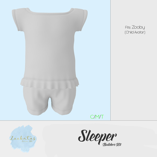 Second Life Marketplace - (WEAR TO UNPACK) Zoobatos - Sleeper (Zooby)
