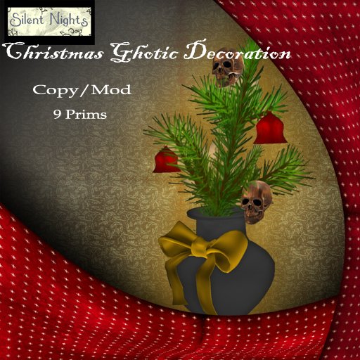 Second Life Marketplace - SN-Christmas decoration deco Gothic