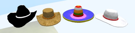 Second Life Marketplace - 4 Types of Hats