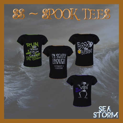 Second Life Marketplace - SS~ Spook shirt SCARE