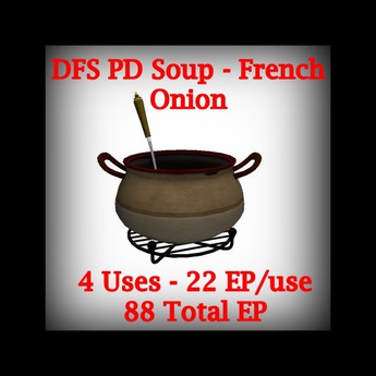 Second Life Marketplace - DFS TEXTURE - DFS PD Soup - French Onion