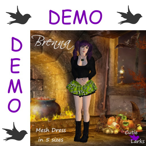Second Life Marketplace - ~CL~ Brenna Dress DEMO BOXED