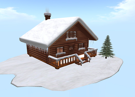Second Life Marketplace - Log Cabin