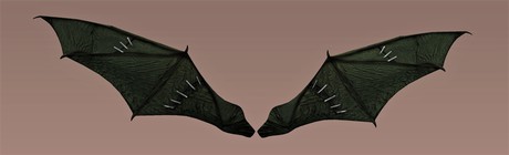Second Life Marketplace - Valkyrie Designed Frankenstein Jinx Green Bat ...
