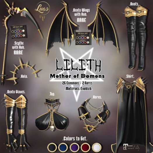 Second Life Marketplace - Luas Lilith Top Purple