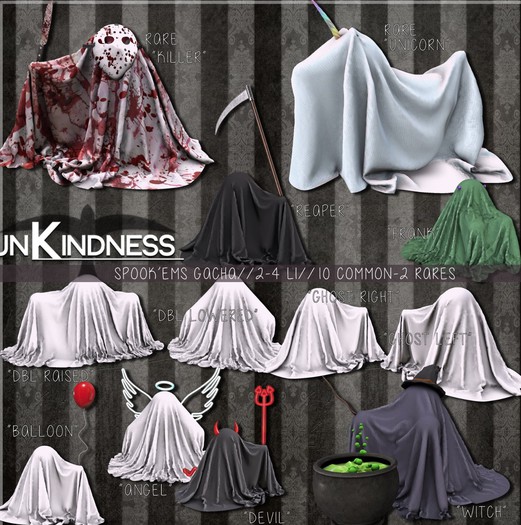 Second Life Marketplace - uK - Spook 'ems Ghost Frank