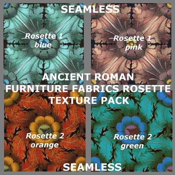 Second Life Marketplace - Ancient Roman furniture fabrics Rosette ...
