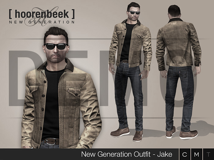 Second Life Marketplace - Complete Outfit - Jake - Signature, Belleza ...