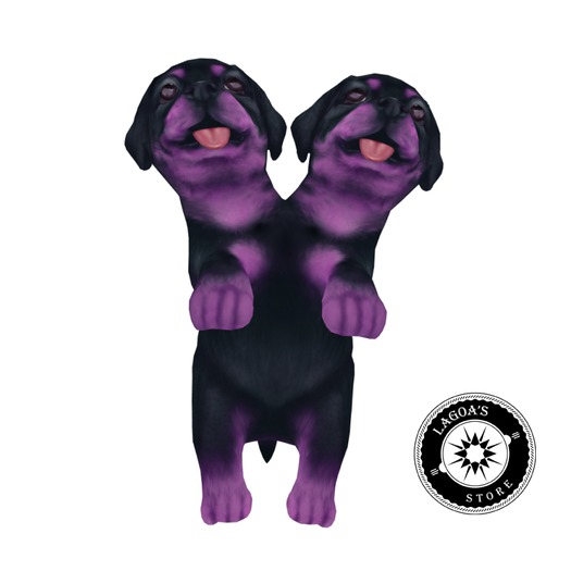 Second Life Marketplace - Hallow Pups - Twins Night (BOXED)