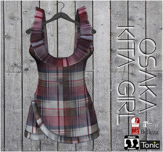 Second Life Marketplace - :KOYUKI: Osaka Kita Girl - Red 1 (light)