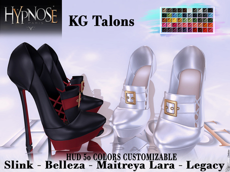 Second Life Marketplace - HYPNOSE - KG TALONS