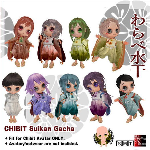 Second Life Marketplace - 6.Ss-Warabe-suikan - Red