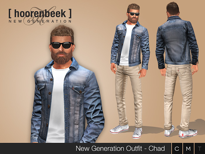 Second Life Marketplace - Complete Outfit - Chad - Signature, Belleza ...