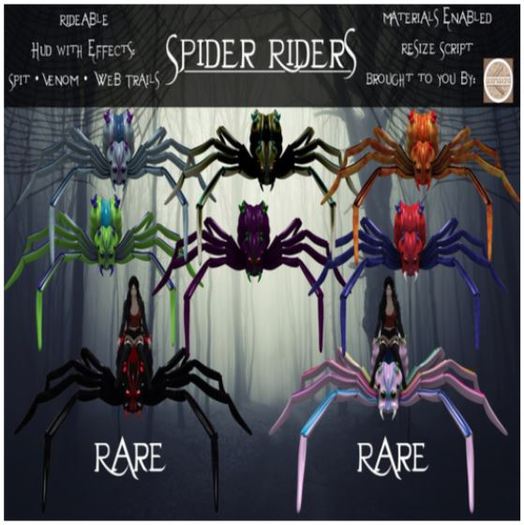 Second Life Marketplace - [Boomerang] - Spider Rider - Fire